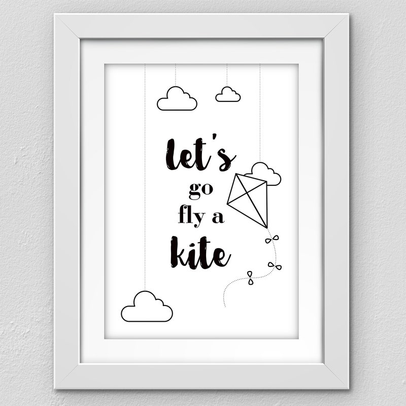 Lets Go Fly a Kite - Etsy