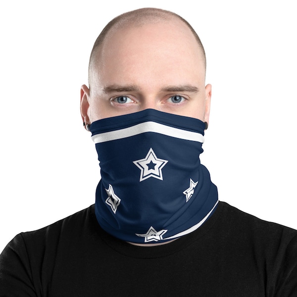 Dallas Cowboys Face Mask - Etsy