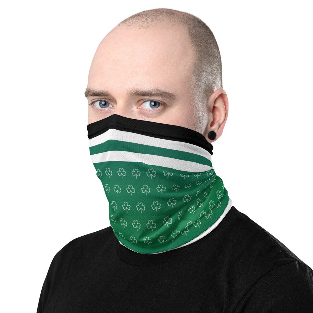 Boston Celtics 1 Neck Gaiter Face Shield, Headband, Wristband, Neck ...