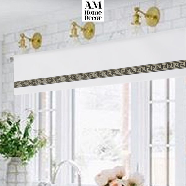 Greek Key Curtain - Etsy