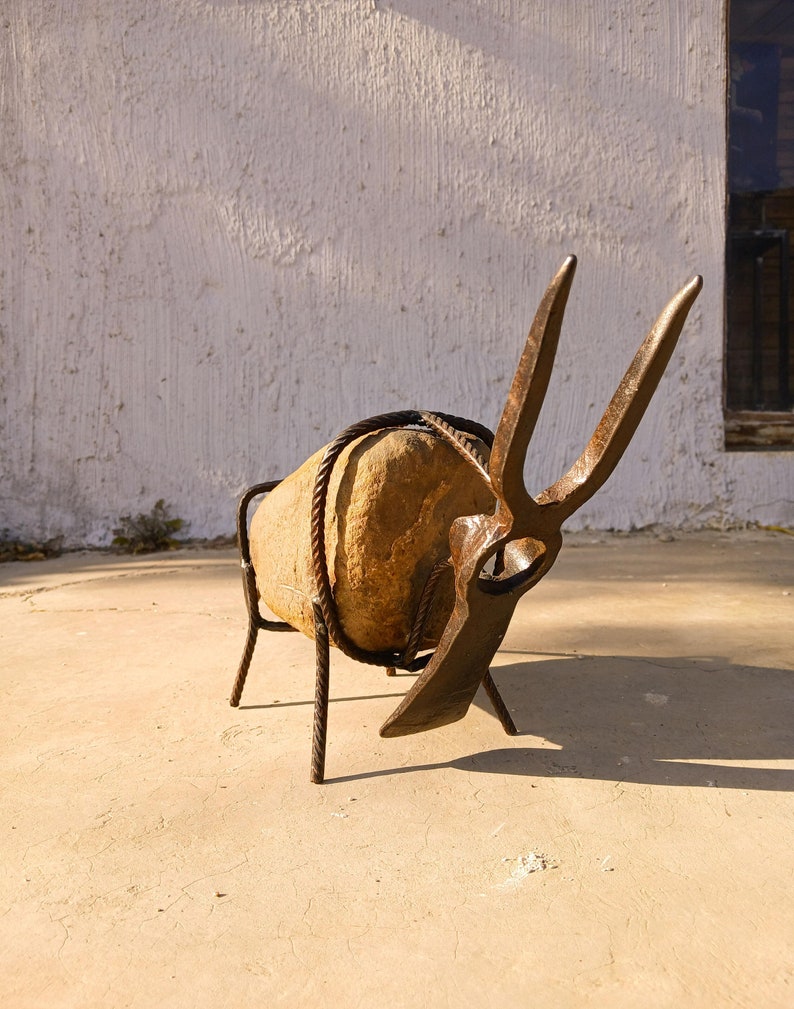 The Bull Scrap Metal Art - Etsy New Zealand