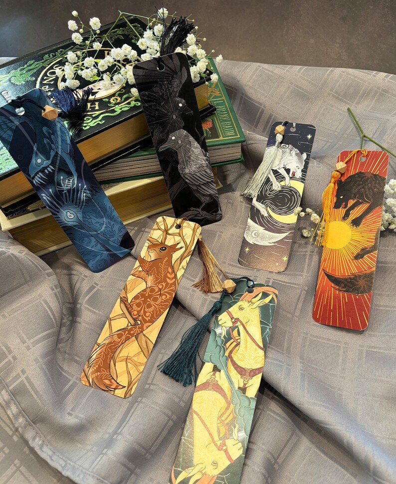 Norse Bookmarks | Norse Animal Bookmarks - Etsy