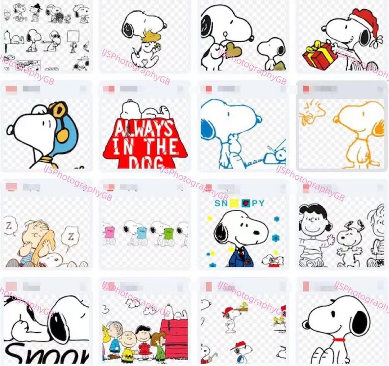 150 Snoopy PNG Bundle,snoopy Vector, Snoopy Cut Files, Snoopy Decal,t ...