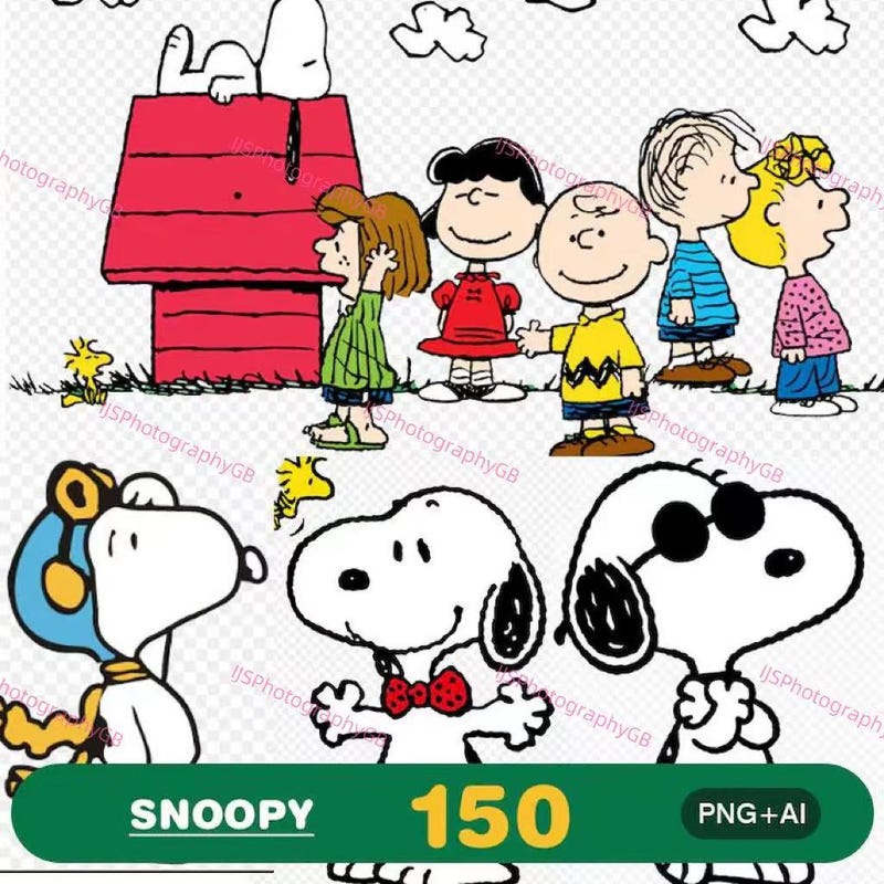 Snoopy Wall Decal - Etsy