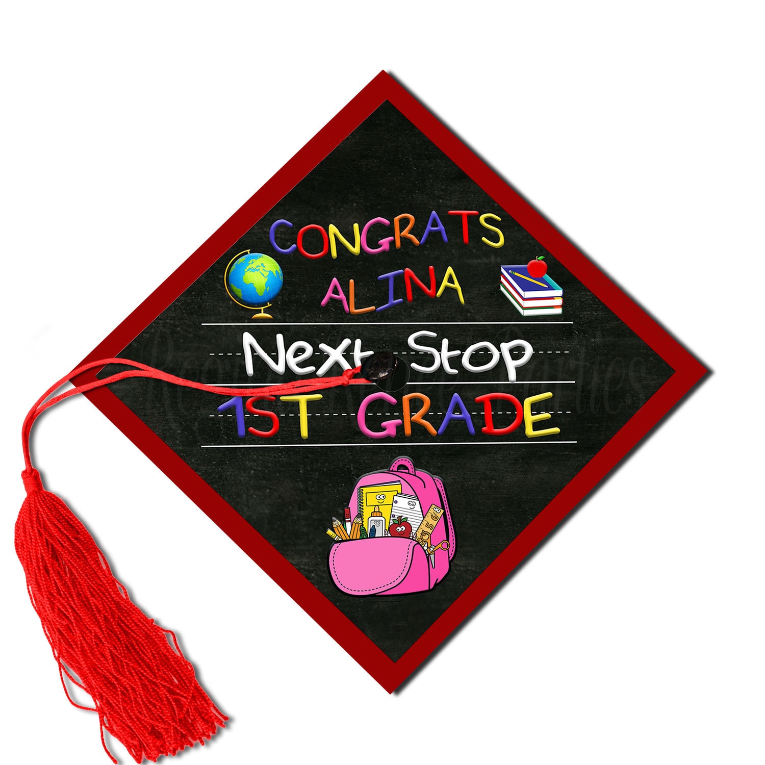 Graduation Kindergarten and Preschool Cap Toppers - Etsy