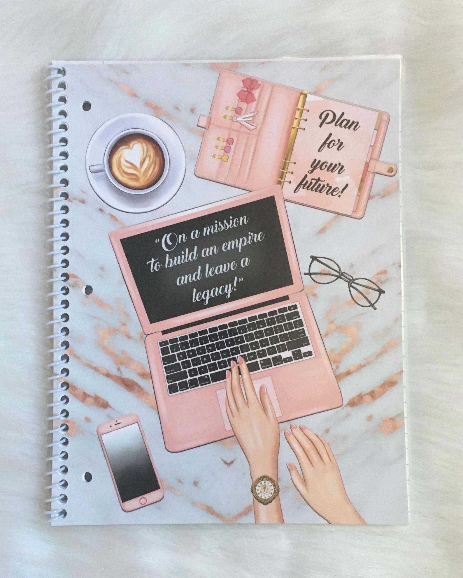 On A Mission Spiral Notebook | Notebooks | Custom Notebooks | Spiral ...