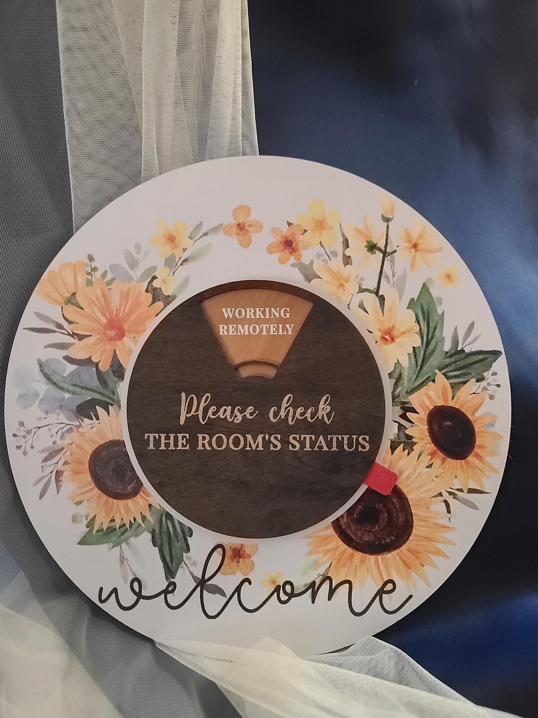 Office Status Welcome Door Hanger - Etsy