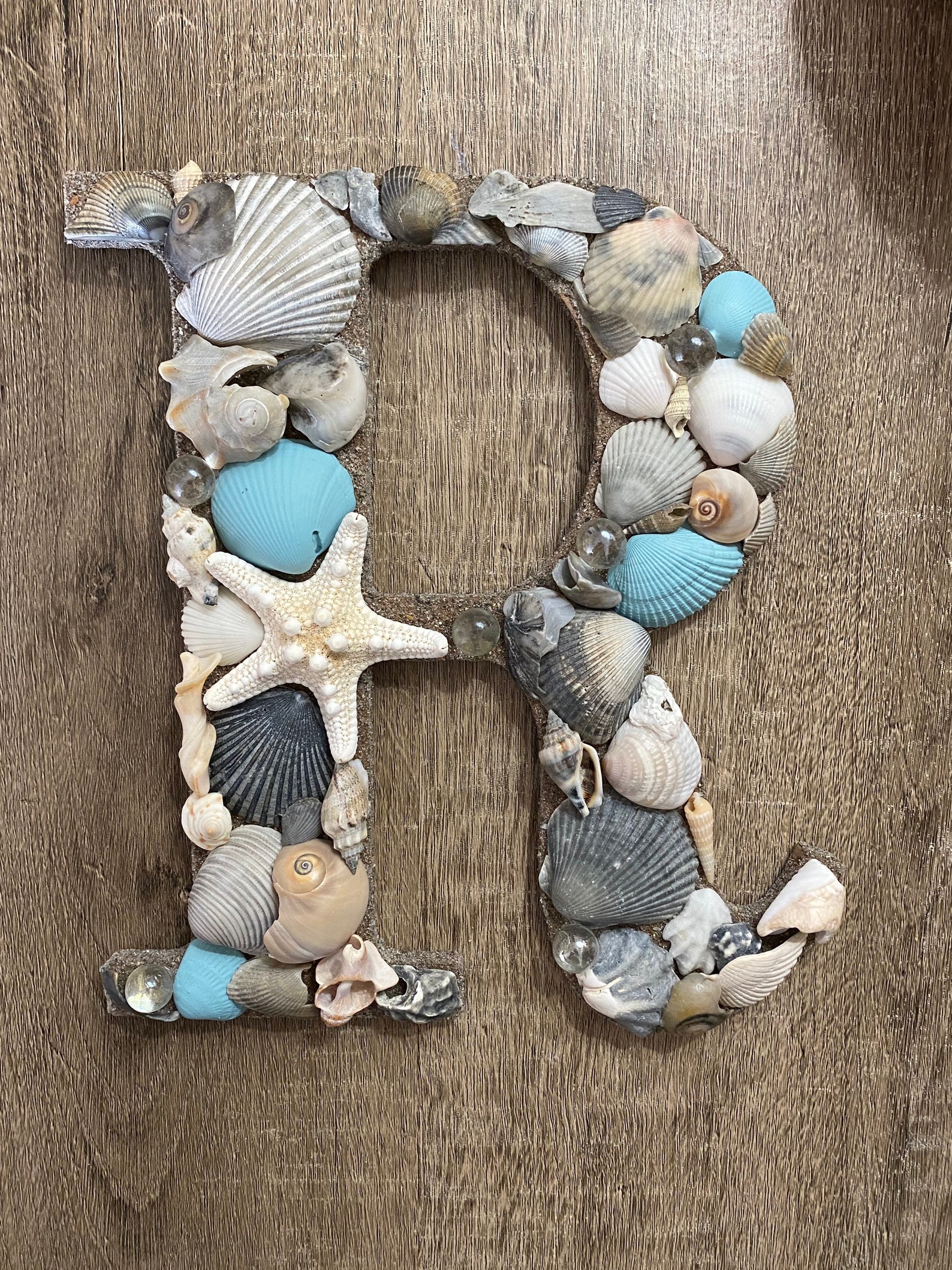 Shell Letters-beach Decor-custom Monograms-shell Name-coastal | Etsy