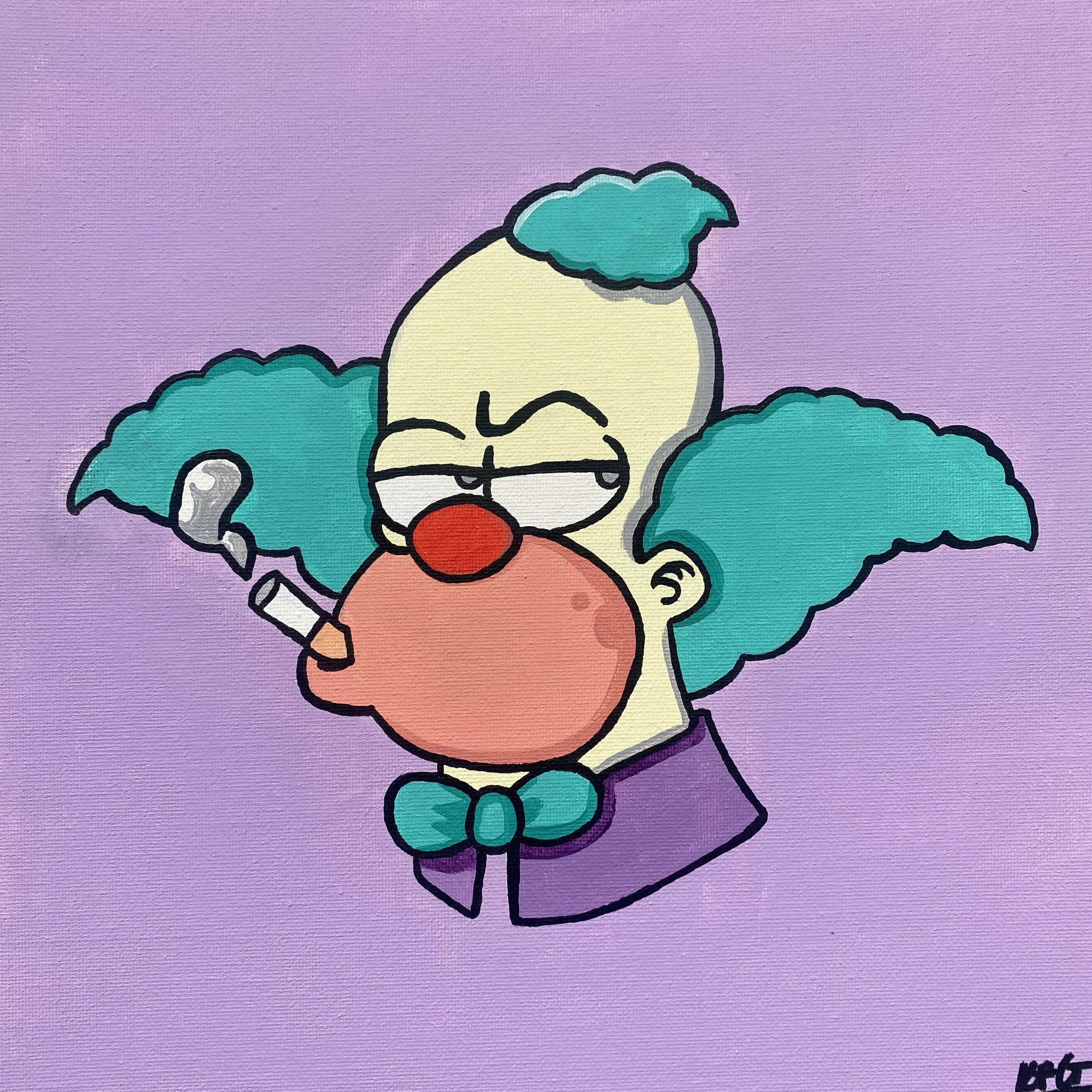 Krusty The Clown Face