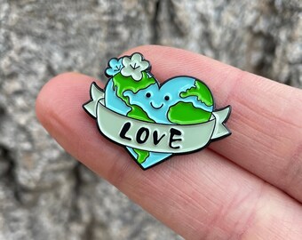 Happy Planet Pin - Etsy