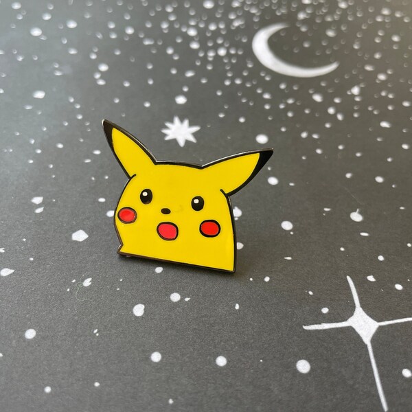Pikachu Pin - Etsy