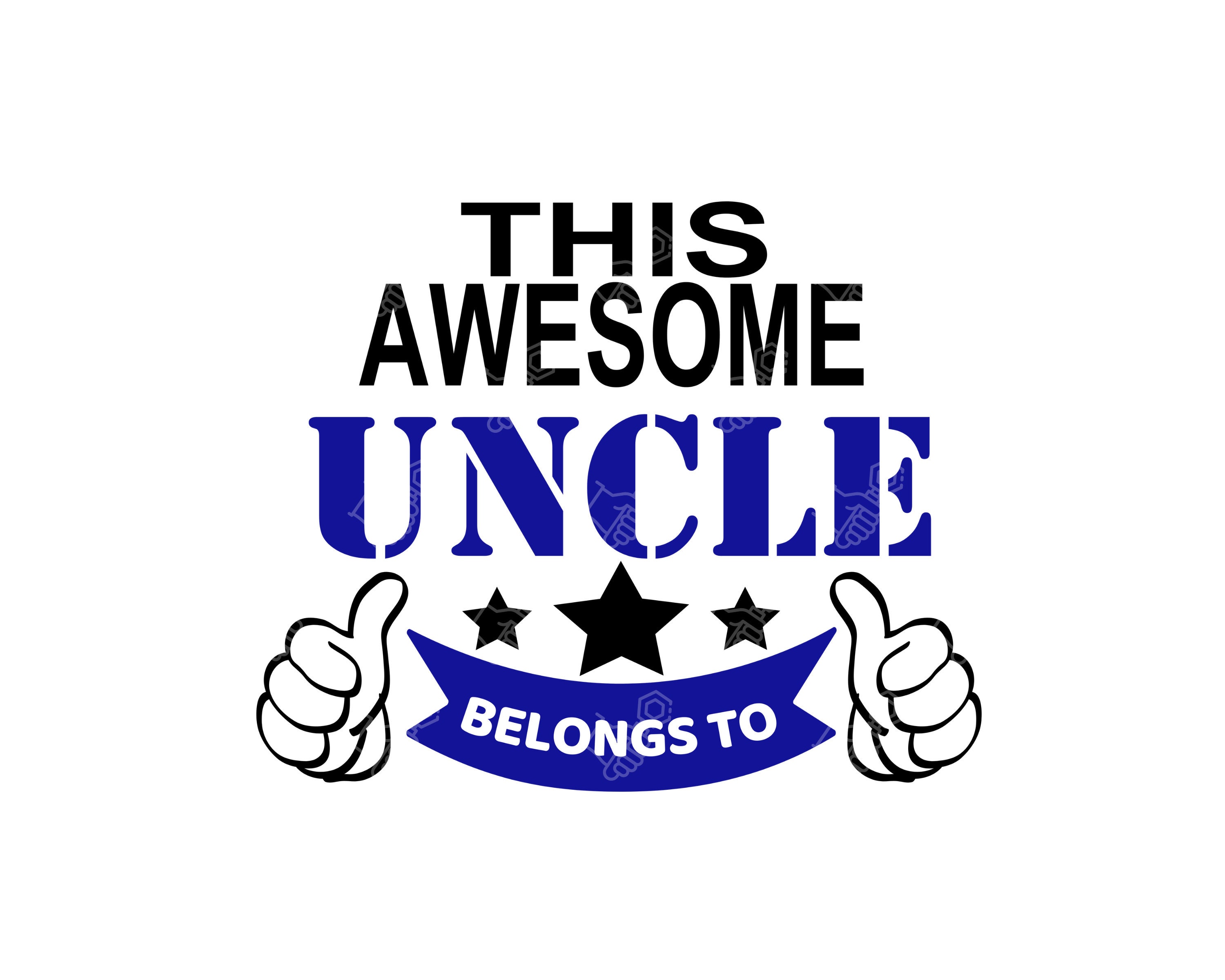Personalized Uncle SVG Cutting File Digital Download, Man Gift This ...
