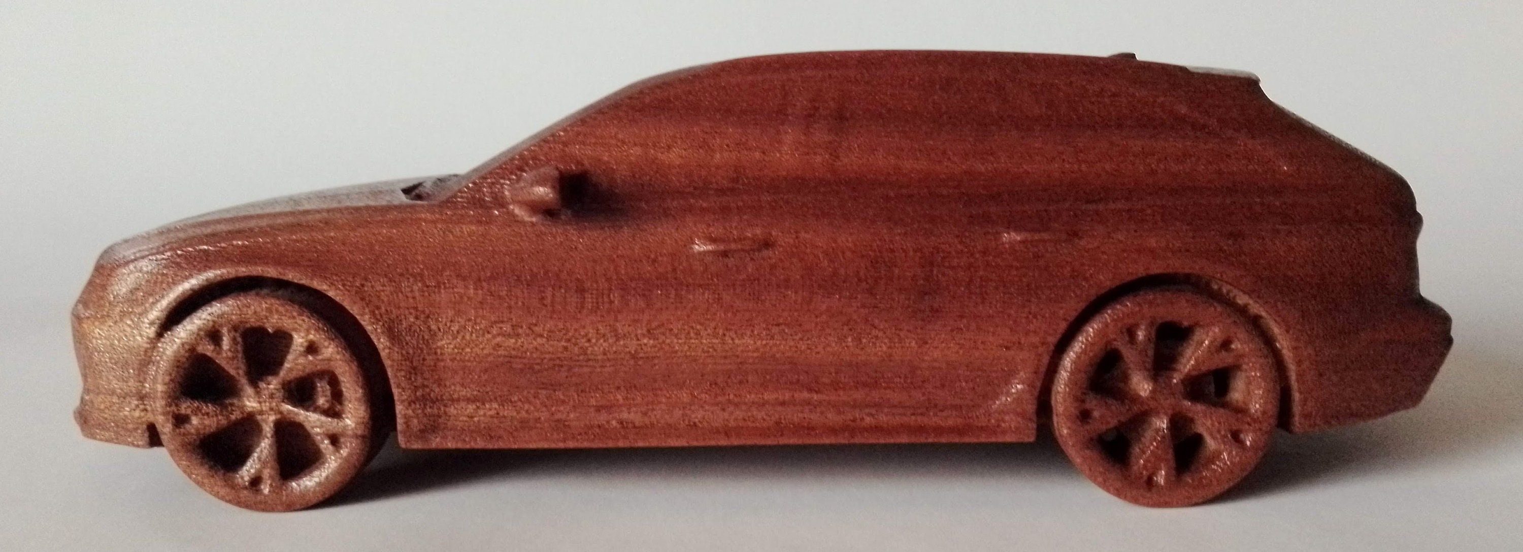 AUDI RS6 AVANT 2019 1:17 Wood Scale Model Car Replica Simulation Toy - Etsy