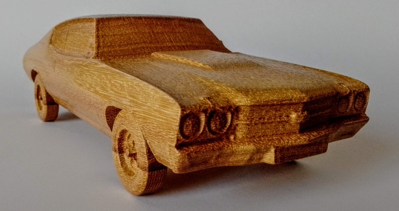 Chevrolet Chevelle SS 396 Hardtop Coupe' 1970 - 1:16 Wood Muscle Car ...