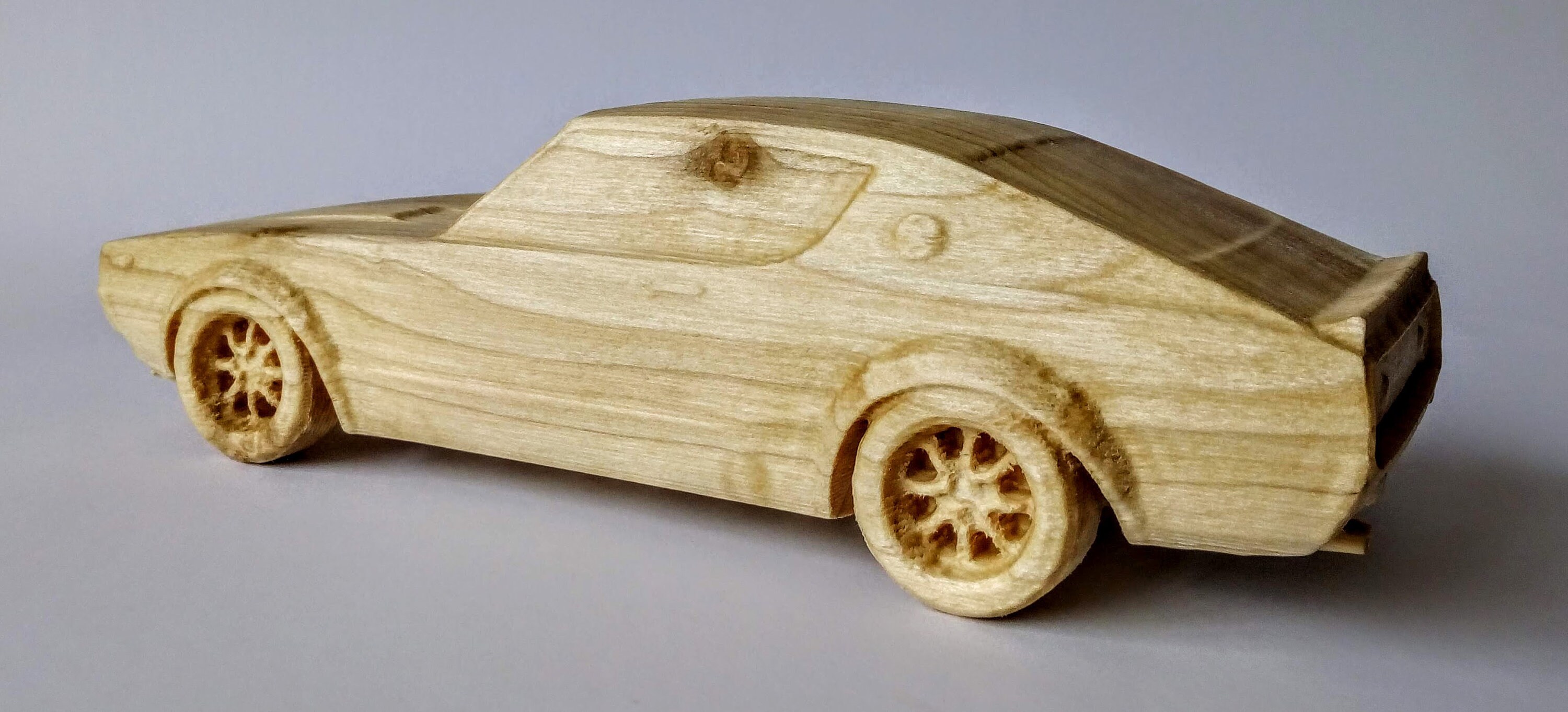 NISSAN SKYLINE GT-R 1973 1:16 Wood Scale Model Car Oldtimer Replica ...