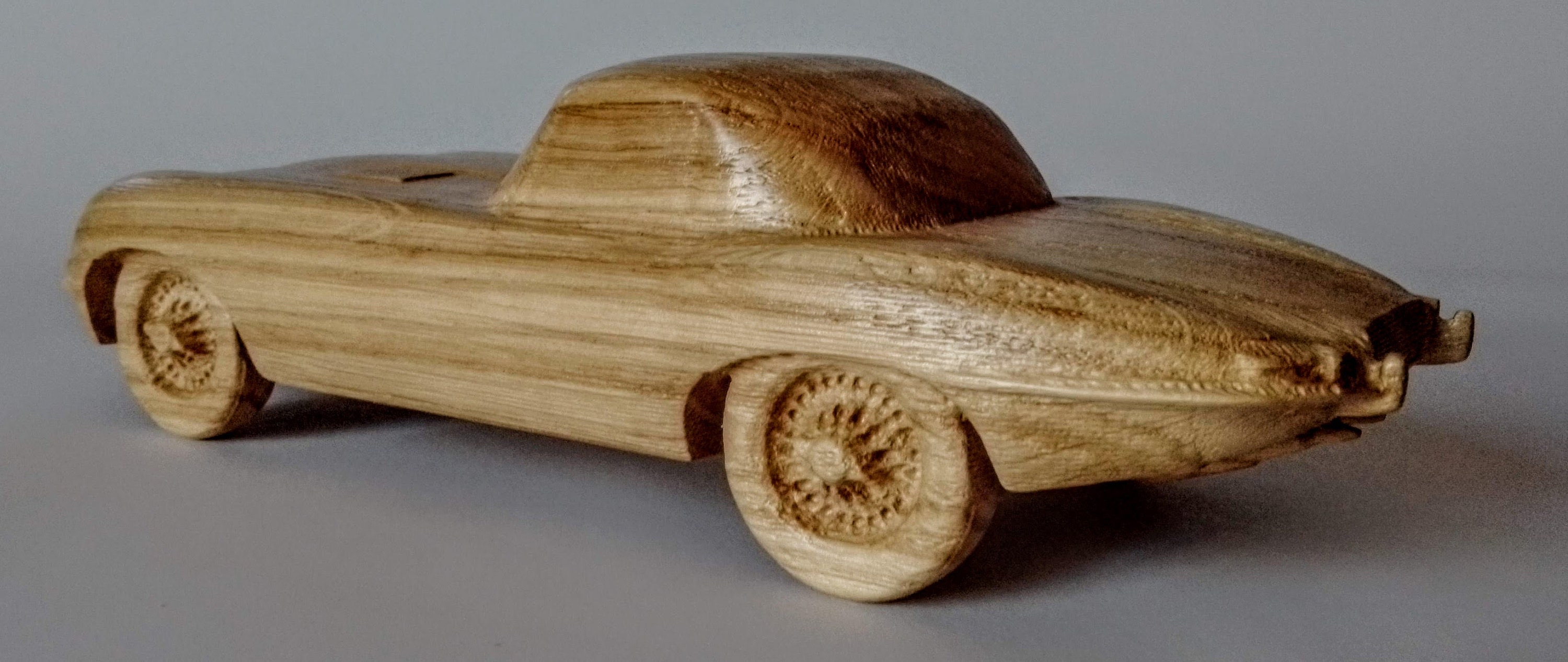 Jaguar E-type XKE Roadster 1966 1:15 Wood Scale Model Car Oldtimer ...