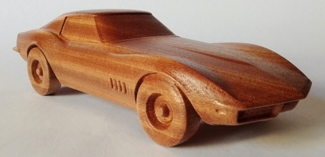 1:15 Wooden Muscle Car Model – Inspired by 1969 Classic Coupe – Rare ...