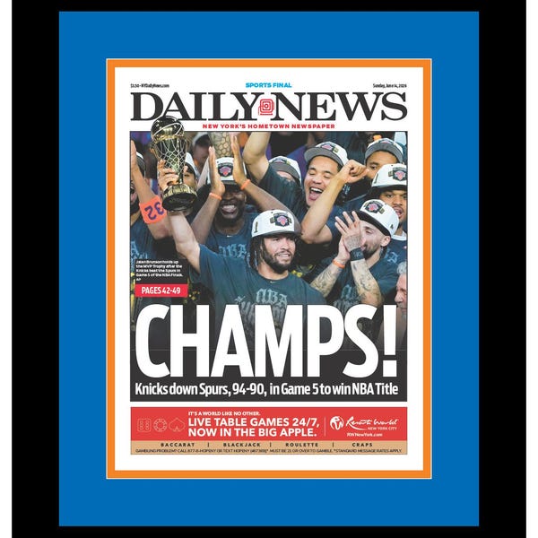 Knicks 2026 Poster - Etsy