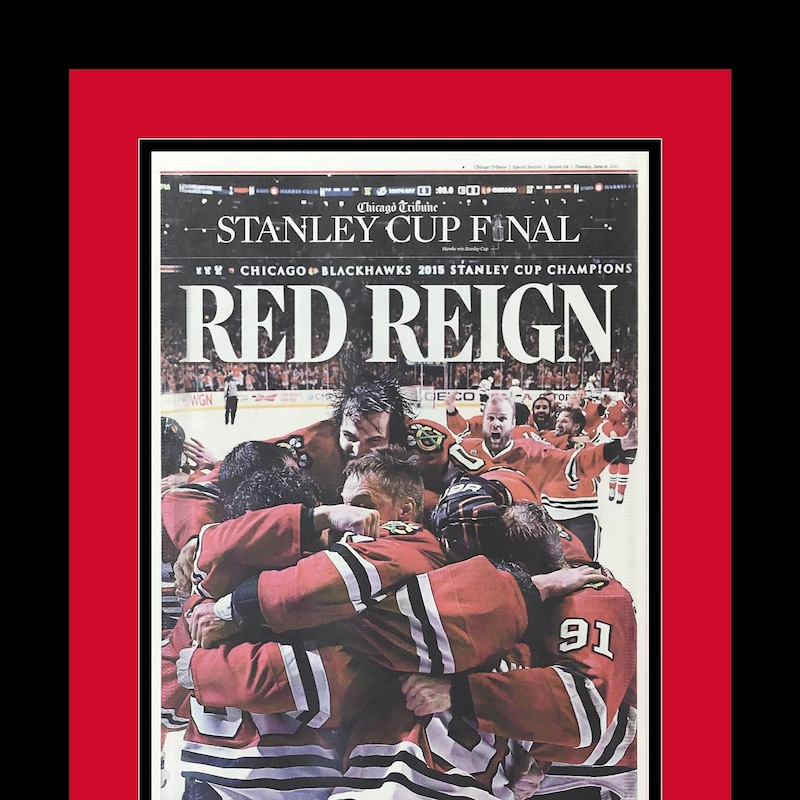 Blackhawks Frame - Etsy