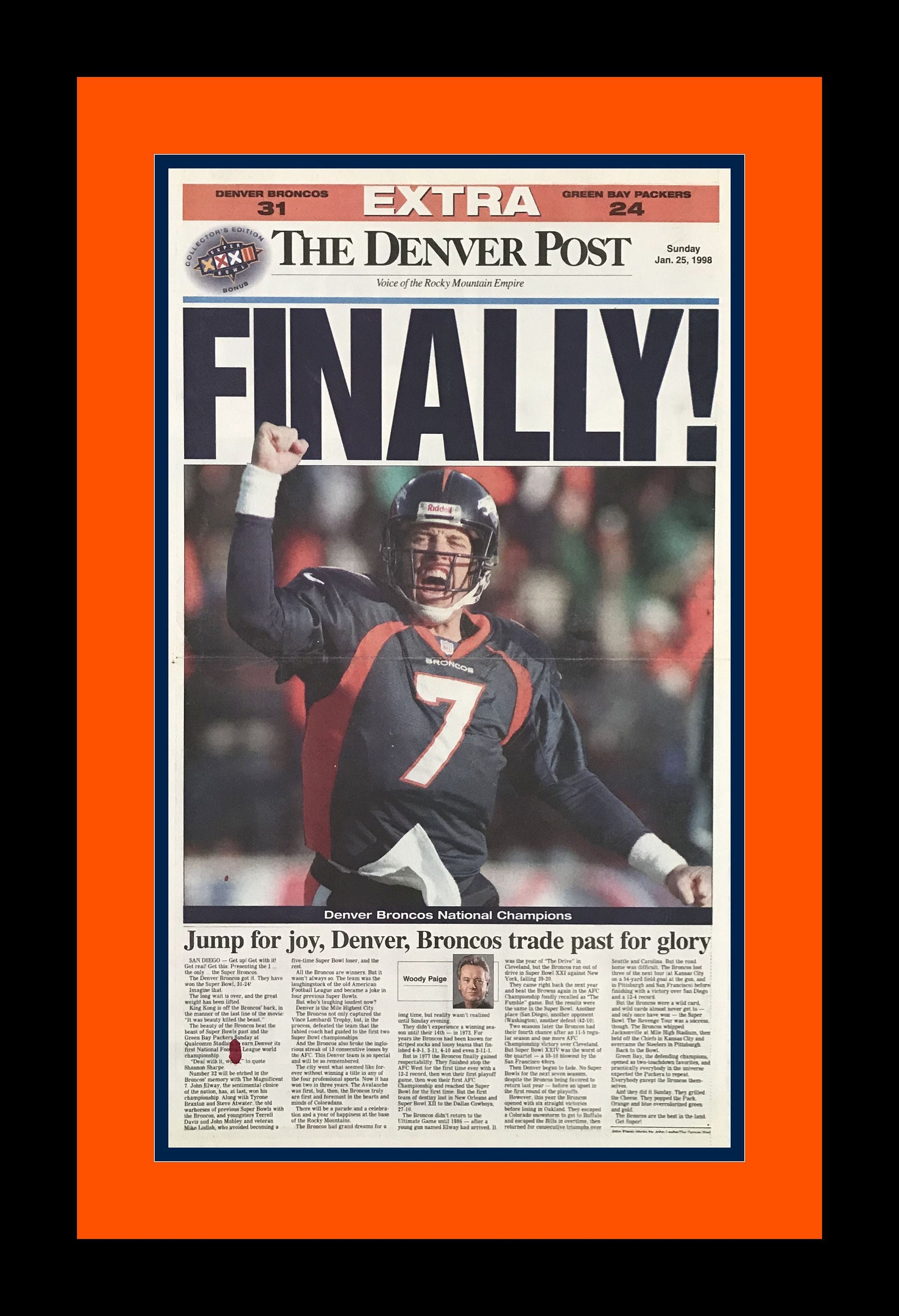 1998 Denver Broncos Logo