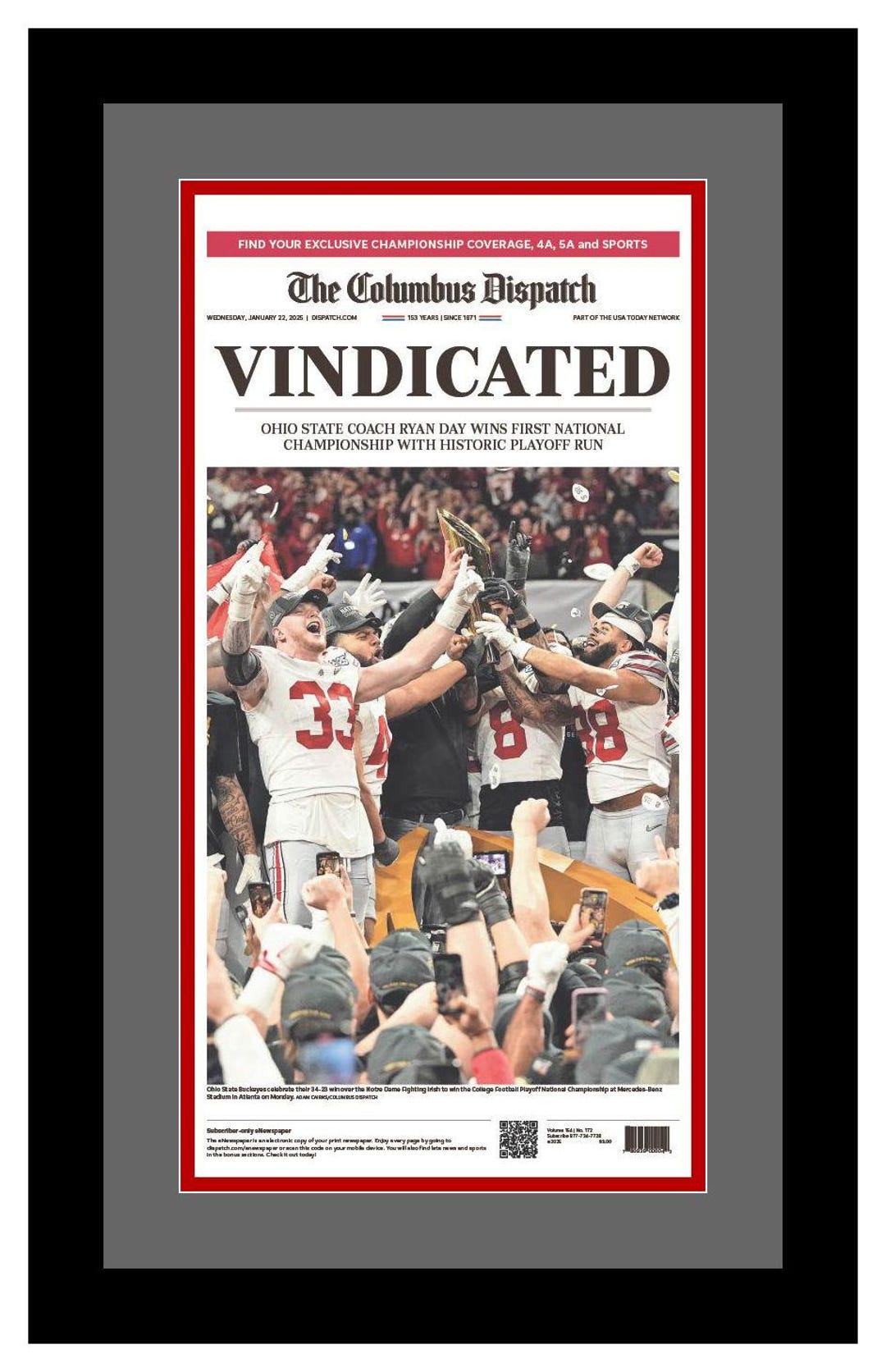 Ohio State Buckeyes - 2025 BCS NCAA Football Title - the Columbus ...