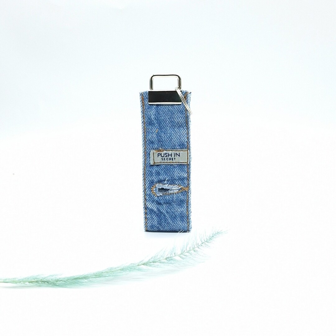 Recycled Key Chain , Sustainable Key Accessory , Repurposed Key Chain ...