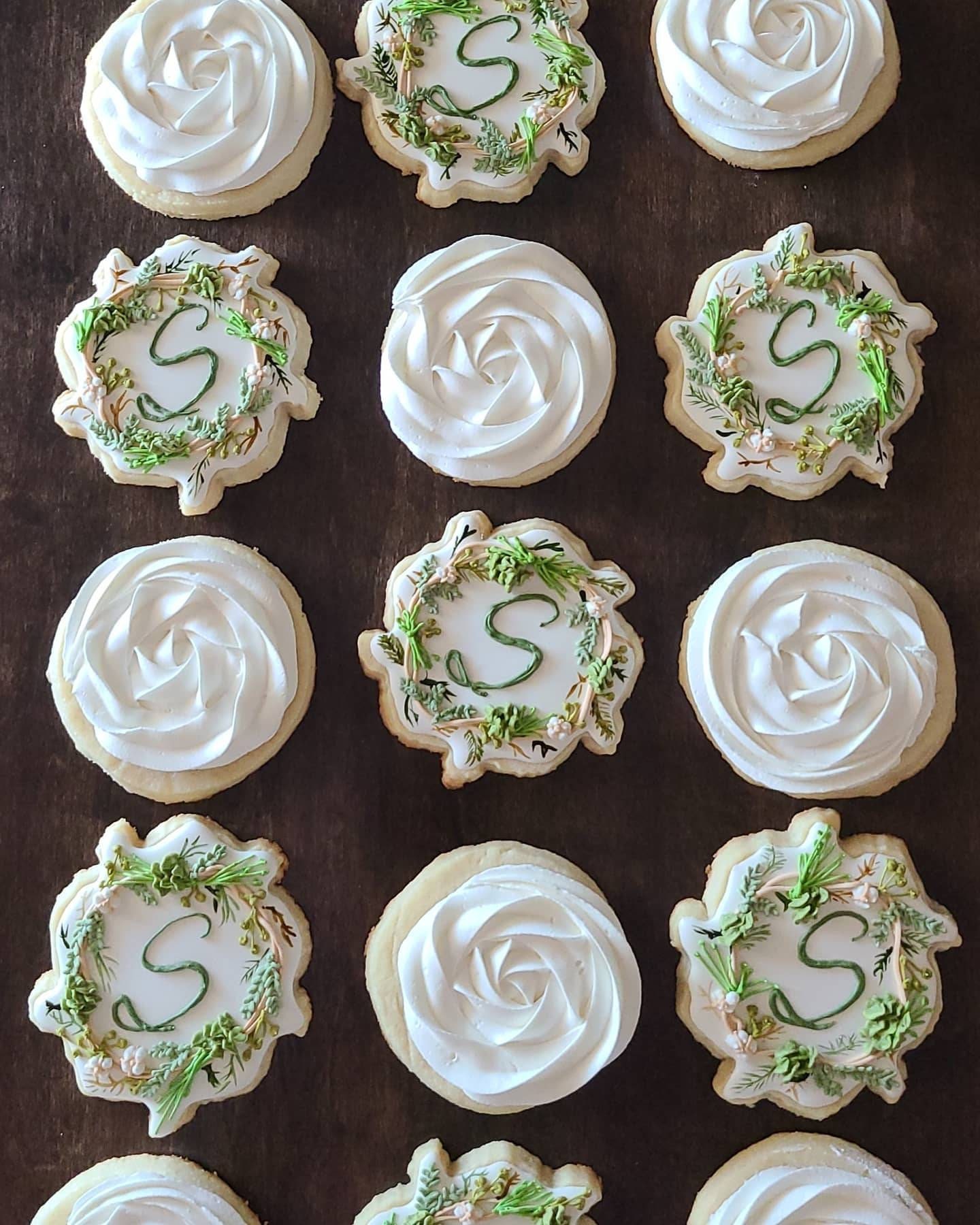 1 Dozen Elegant Rustic Wedding Sugar Cookies - Etsy