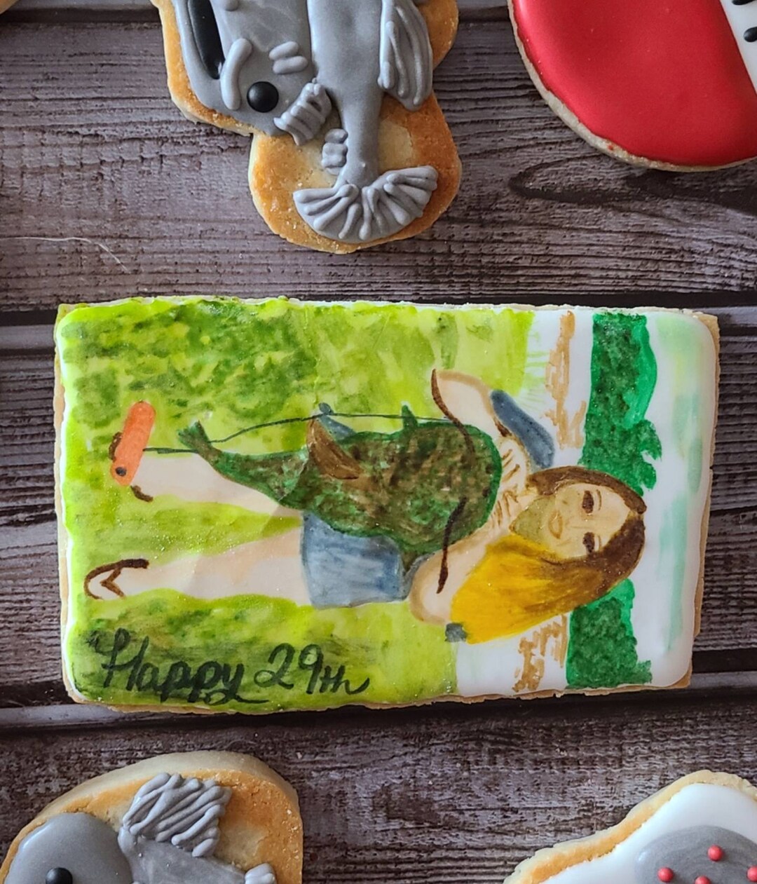 HAND PAINTED PORTRAIT Sugar Cookies - Etsy