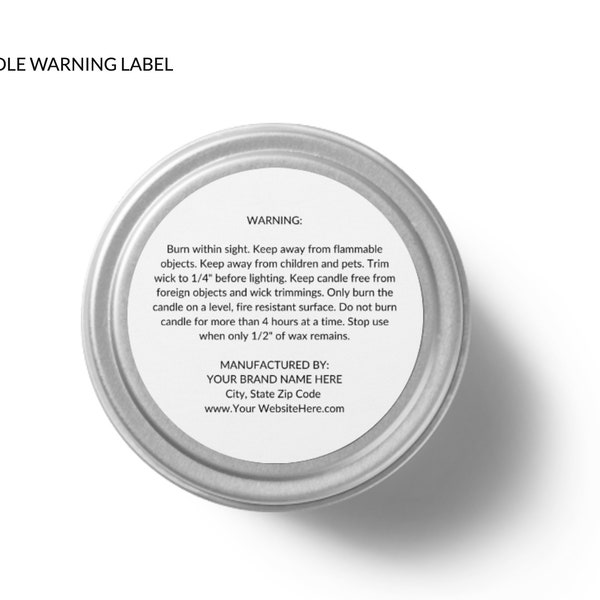 Lotion Warning Label - Etsy