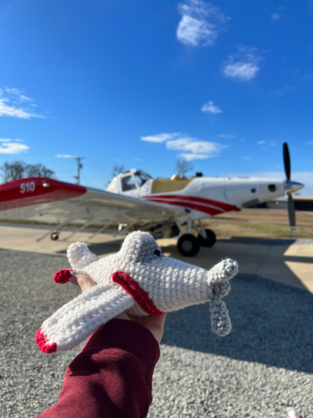 Crop Duster Crochet Pattern. Red Thrush. Crop Duster - Etsy