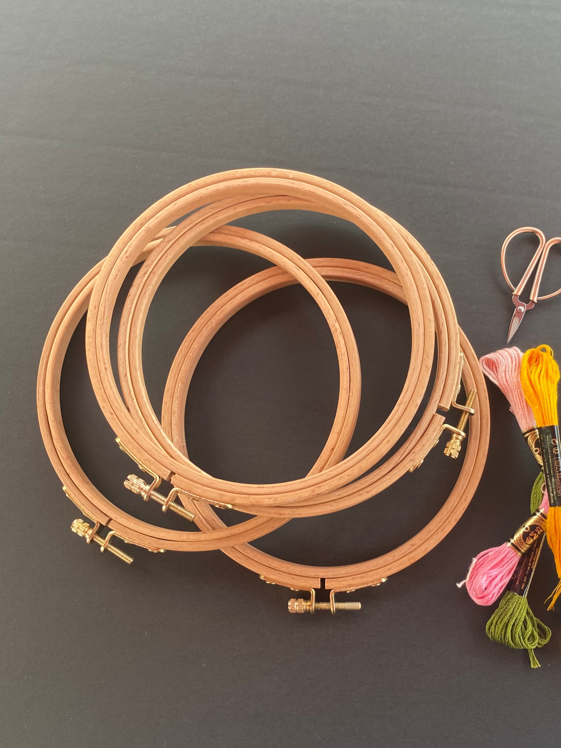 Superior Beechwood Embroidery Hoop, Quality Wood Hoop Cross Stitch ...