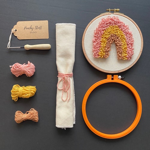 Strawberry Punch Needle Kit - Etsy