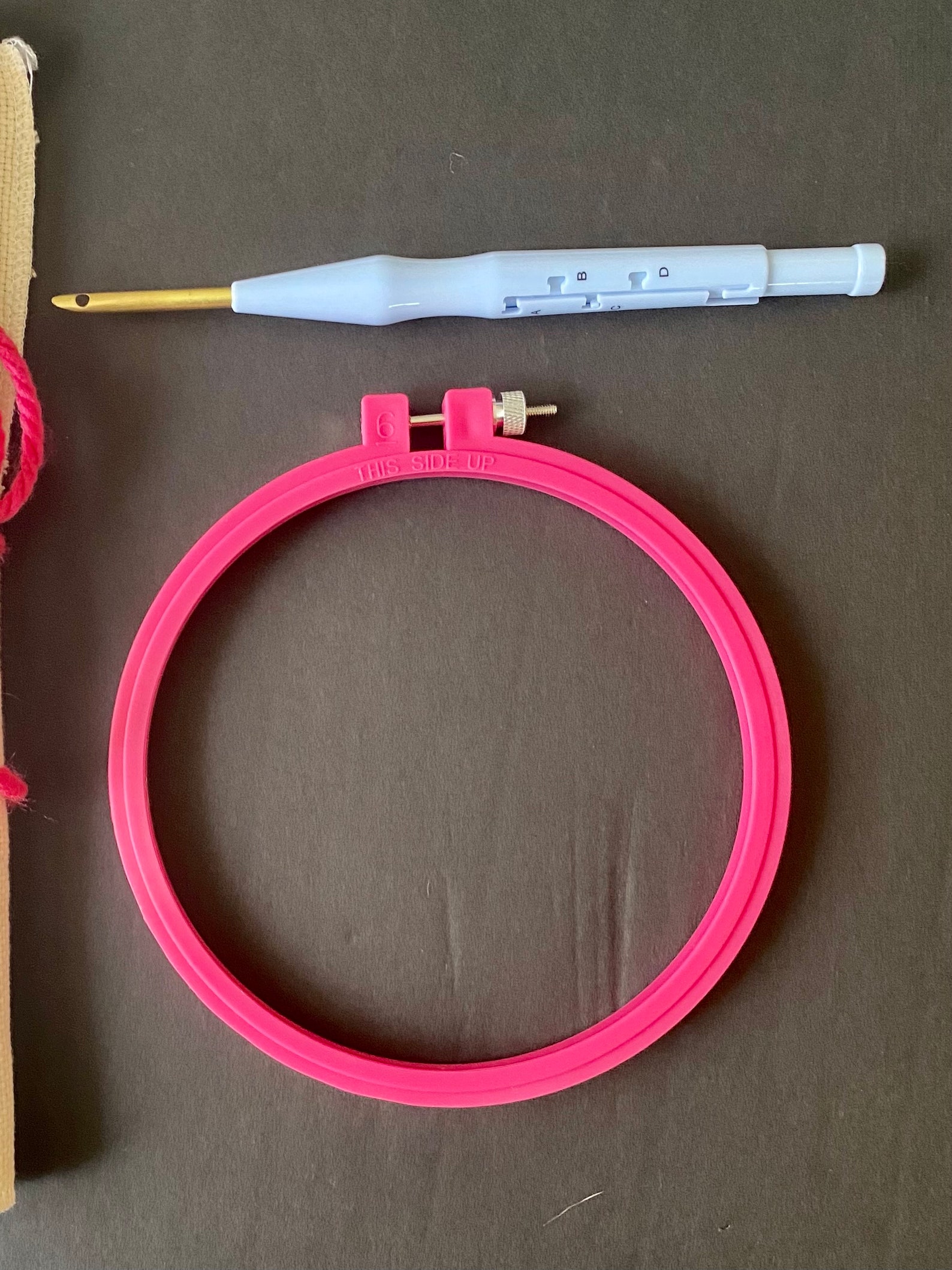 Starter Supplies Punch Needle Kit 6-Piece Beginner Set for | Etsy