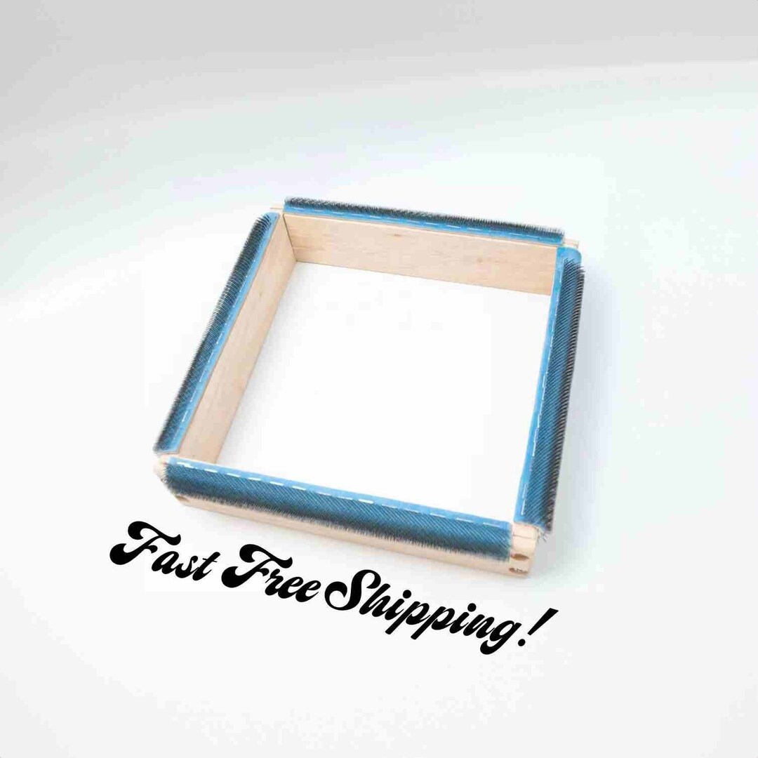 Punch Needle Frame With Gripper Strips Premium Wood No Slip Punch ...