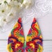 Bright Juicy Cheerful Multi-colored Beaded Earrings, Long Earrings With ...