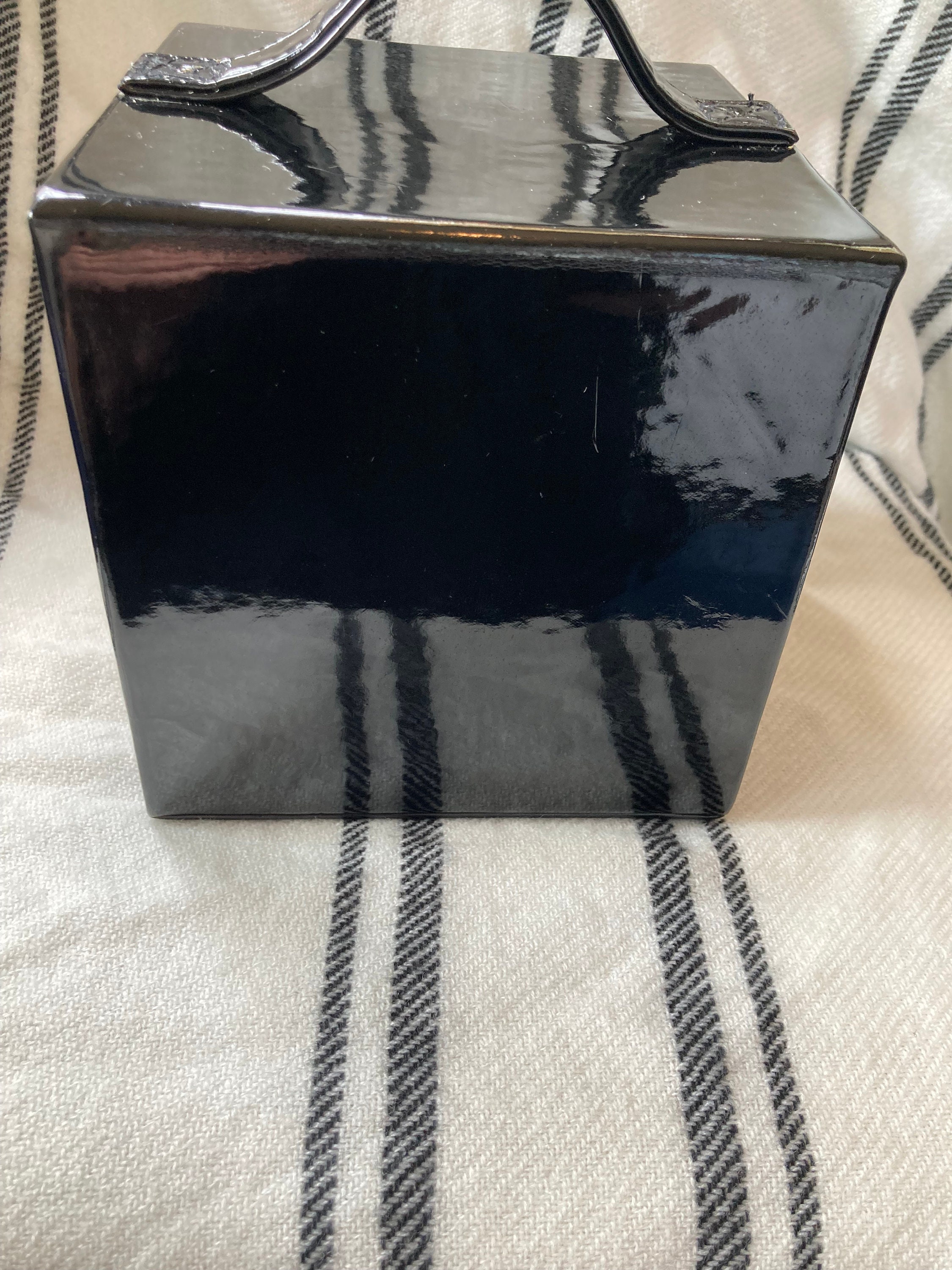 Victoria Secret Square Black Make up Box - Etsy