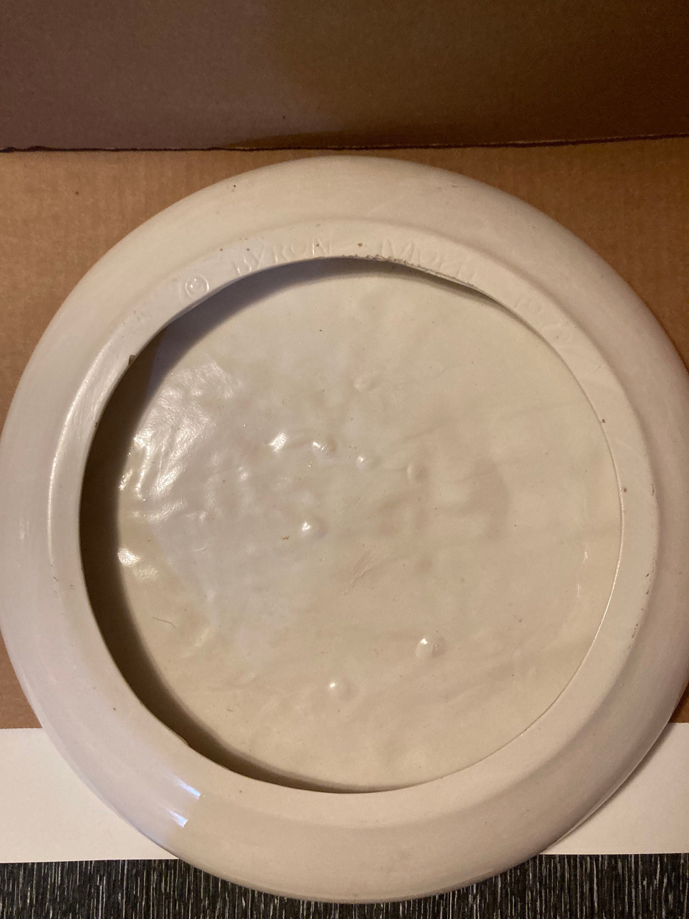 Vintage Byron Molds Ceramic Wall Hanging - Etsy