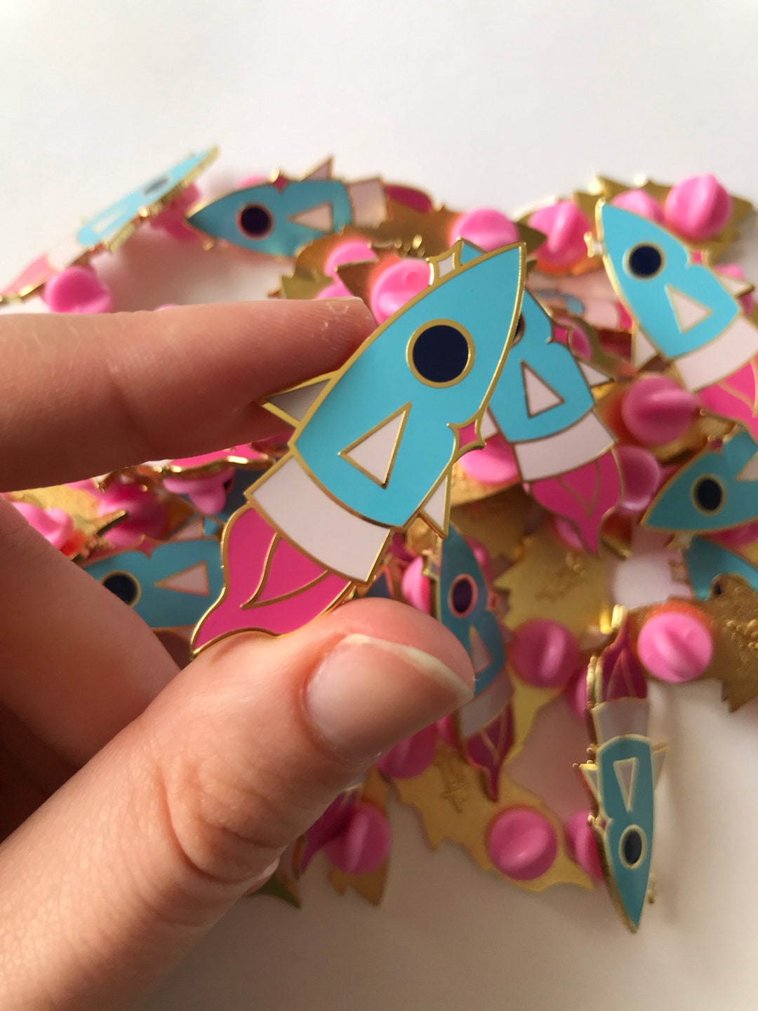 Space Rocket Launch Space Enamel Pin - Etsy