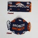 Denver Bronco Face Mask, Bronco Face Mask, Bronco Cotton Face Mask ...