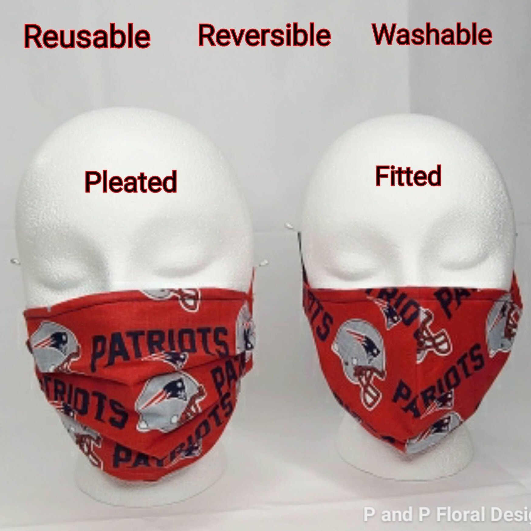 New England Patriots Face Mask Patriots Face Mask Patriots - Etsy