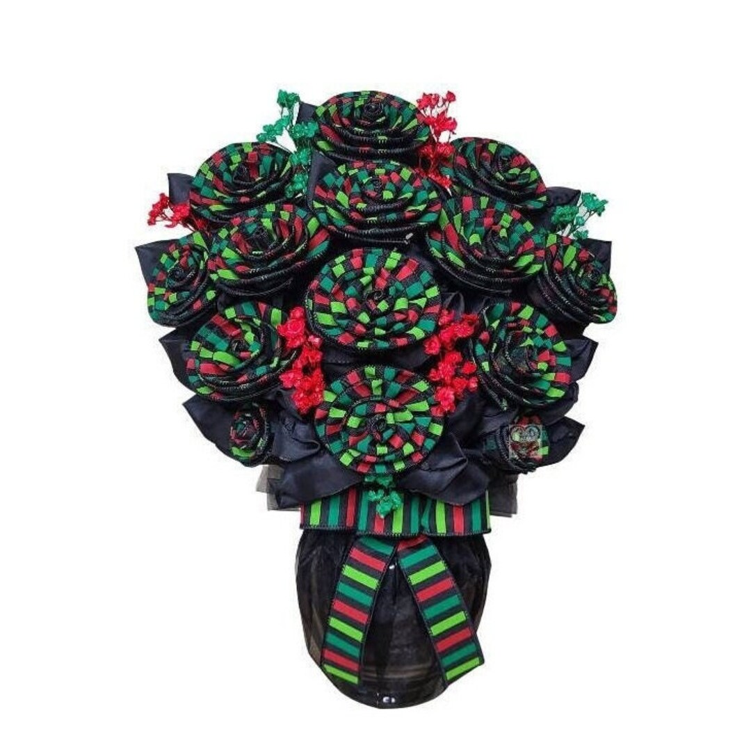 Mlk/black History Month/juneteenth/kwanzaa Decor, Handmade Artificial ...