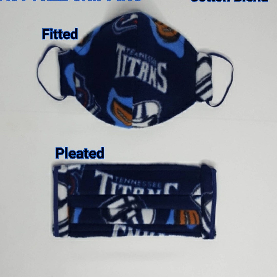 Tennessee Titans Face Masks, Titans Face Mask, Titans Cotton Blend Face ...