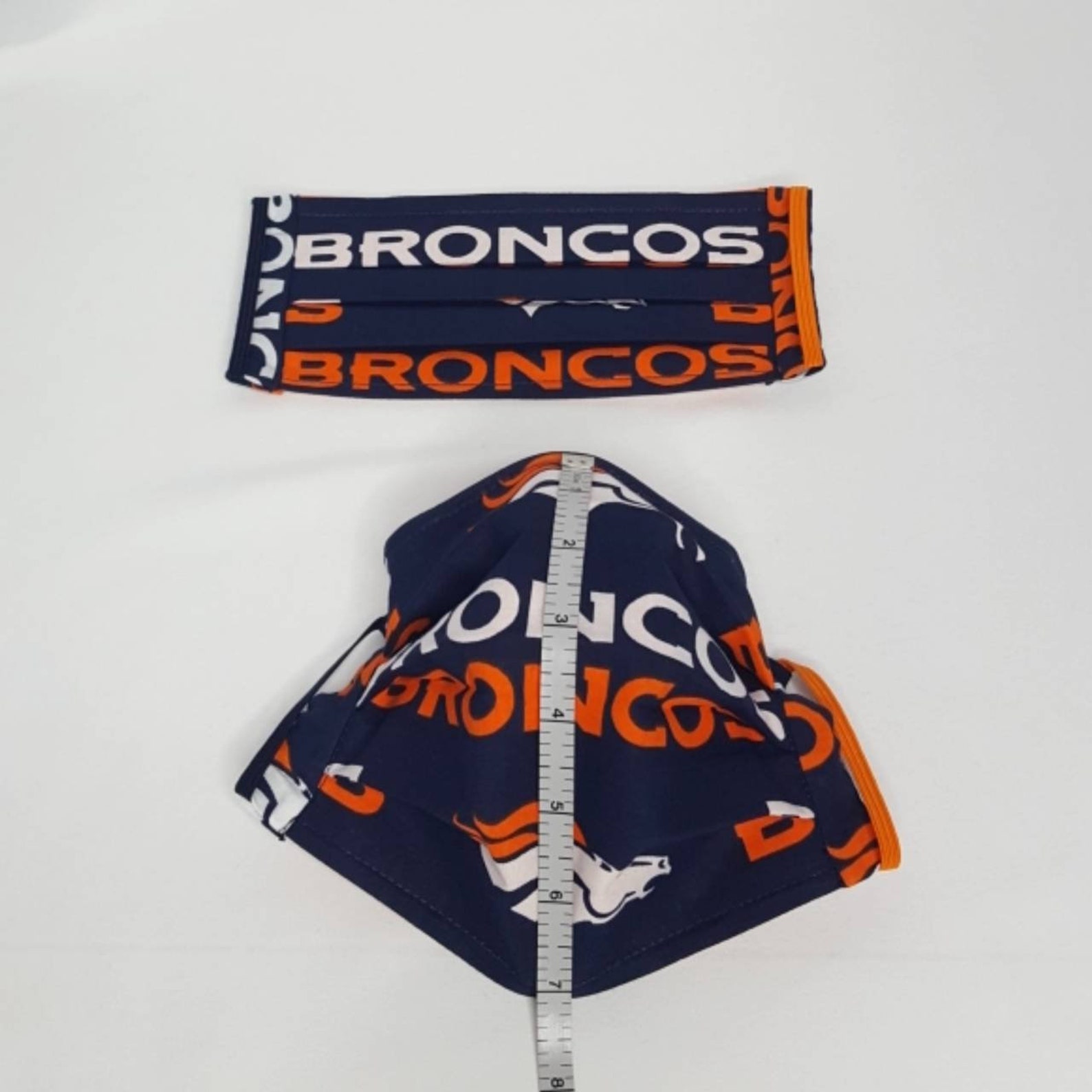 Denver Bronco Face Mask Bronco Face Mask Bronco Cotton Face - Etsy