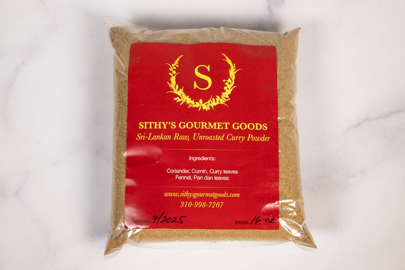 Sri Lankan Unroasted Curry Powder - Etsy