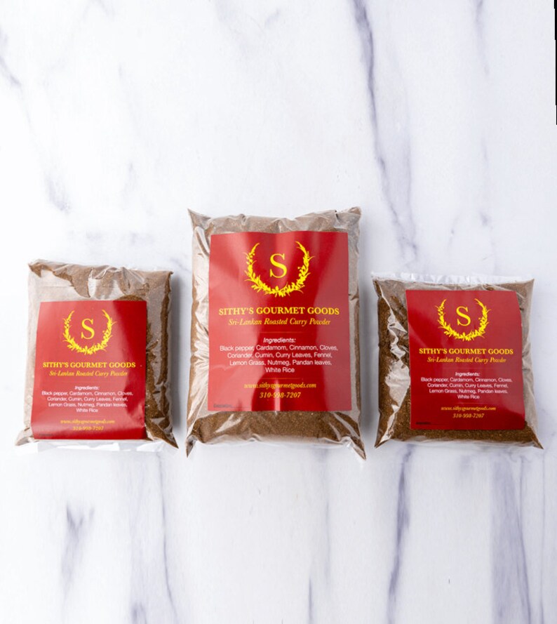 Sri Lankan Dark Roasted Curry Powder - Etsy