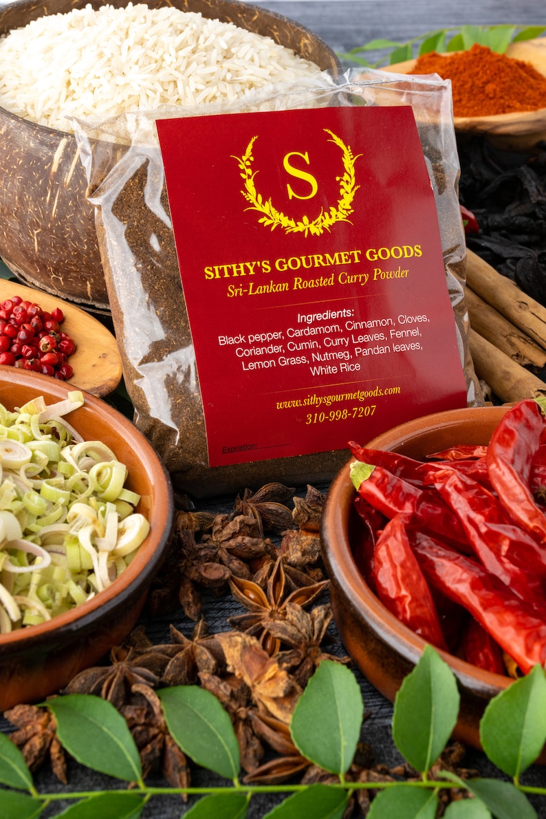 Sri Lankan Dark Roasted Curry Powder - Etsy