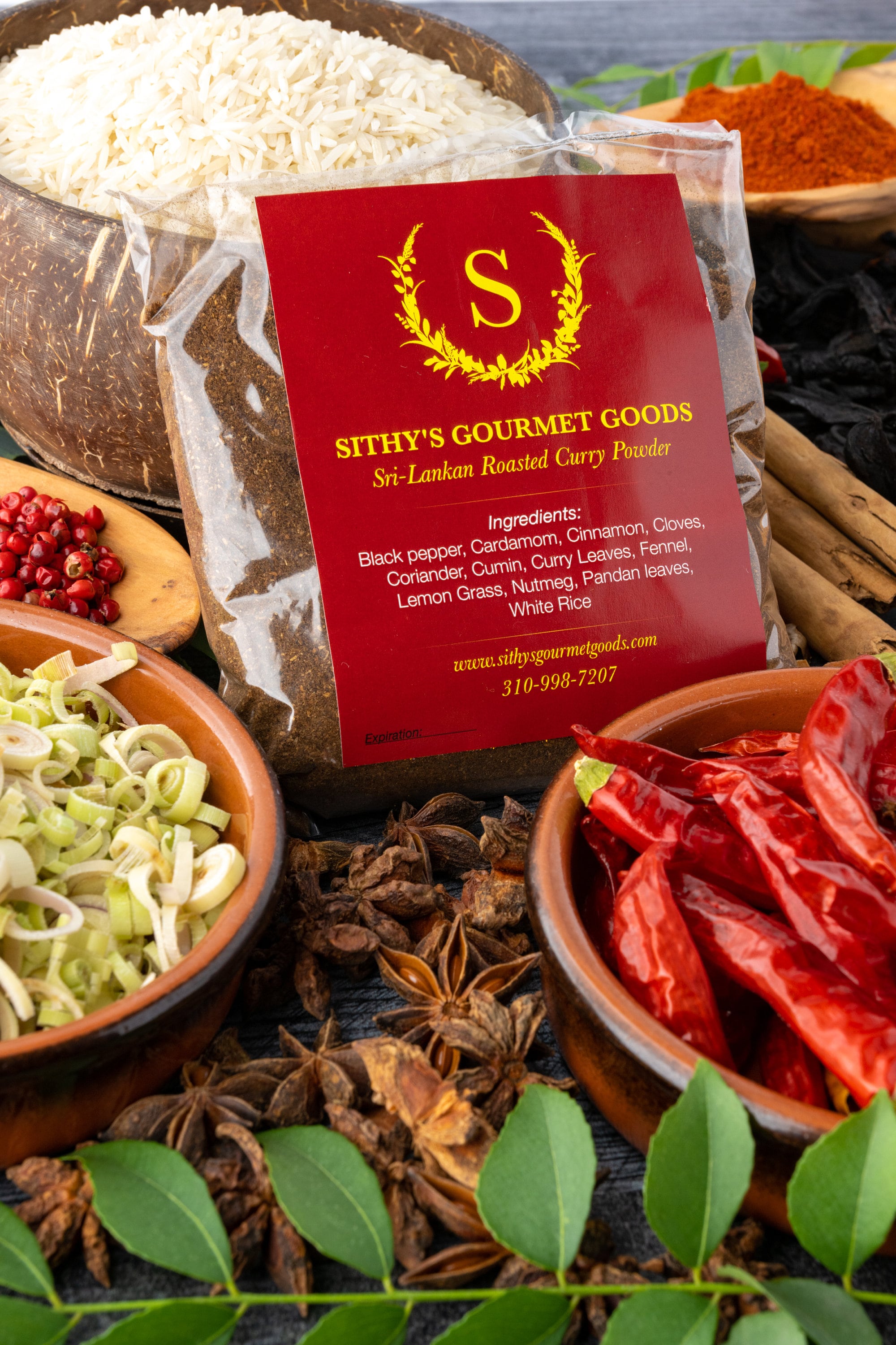 Sri Lankan Dark Roasted Curry Powder - Etsy