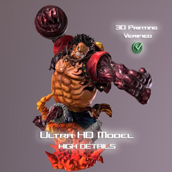 Luffy Gear Stl - Etsy