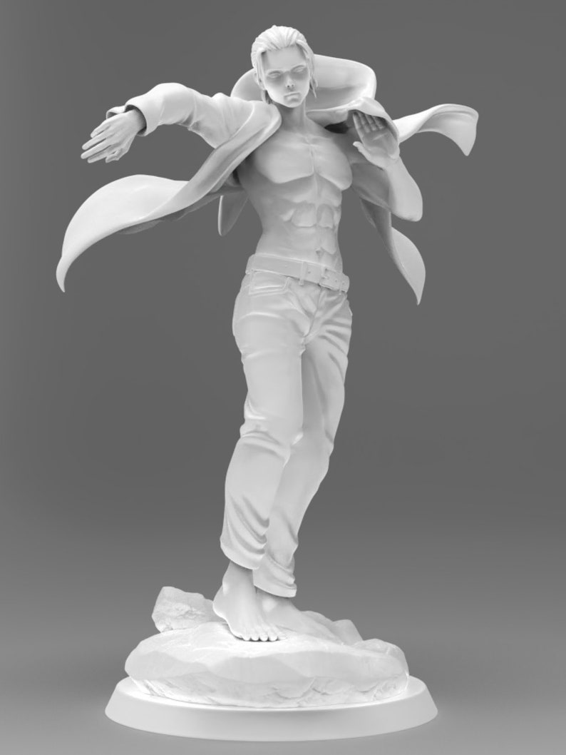 Eren AOT - Anime & Manga - 3D Printable Model Only - Etsy