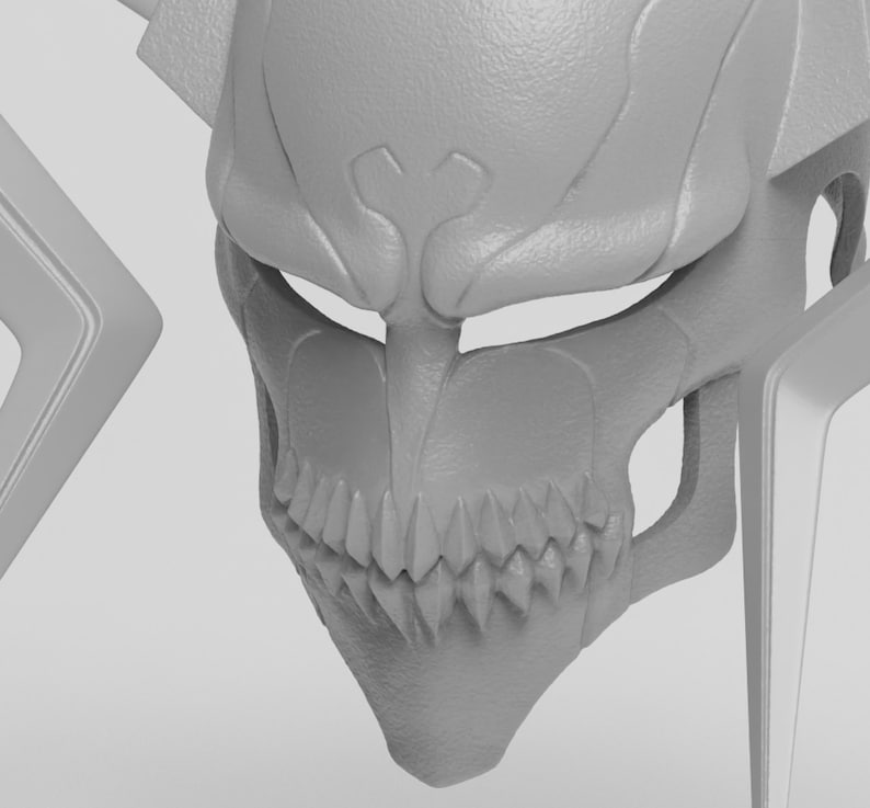 Ichigo Merged Hollow Mask - Anime & Manga - 3D Printable Model Only ...